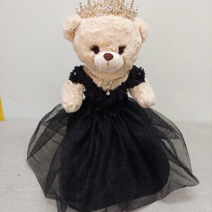 Quinceanera/ Sweet 16 Teddy Bear. Black Color Dress. (please Ask for ...