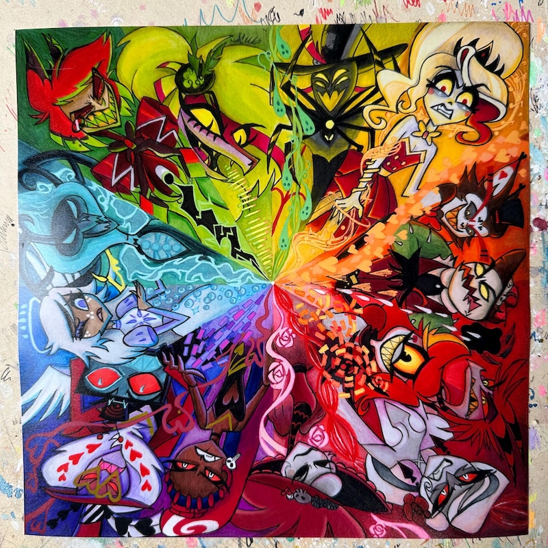 Hazbin Hotel Print Husk - Etsy UK