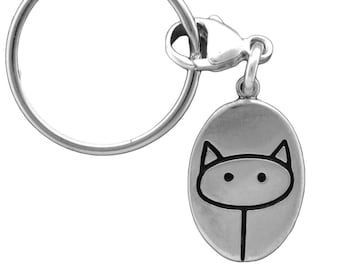Chaos Cat Keychain - Etsy