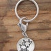 Sterling Silver Skateboarding Goat Keychain Silver Goat Keyring ...