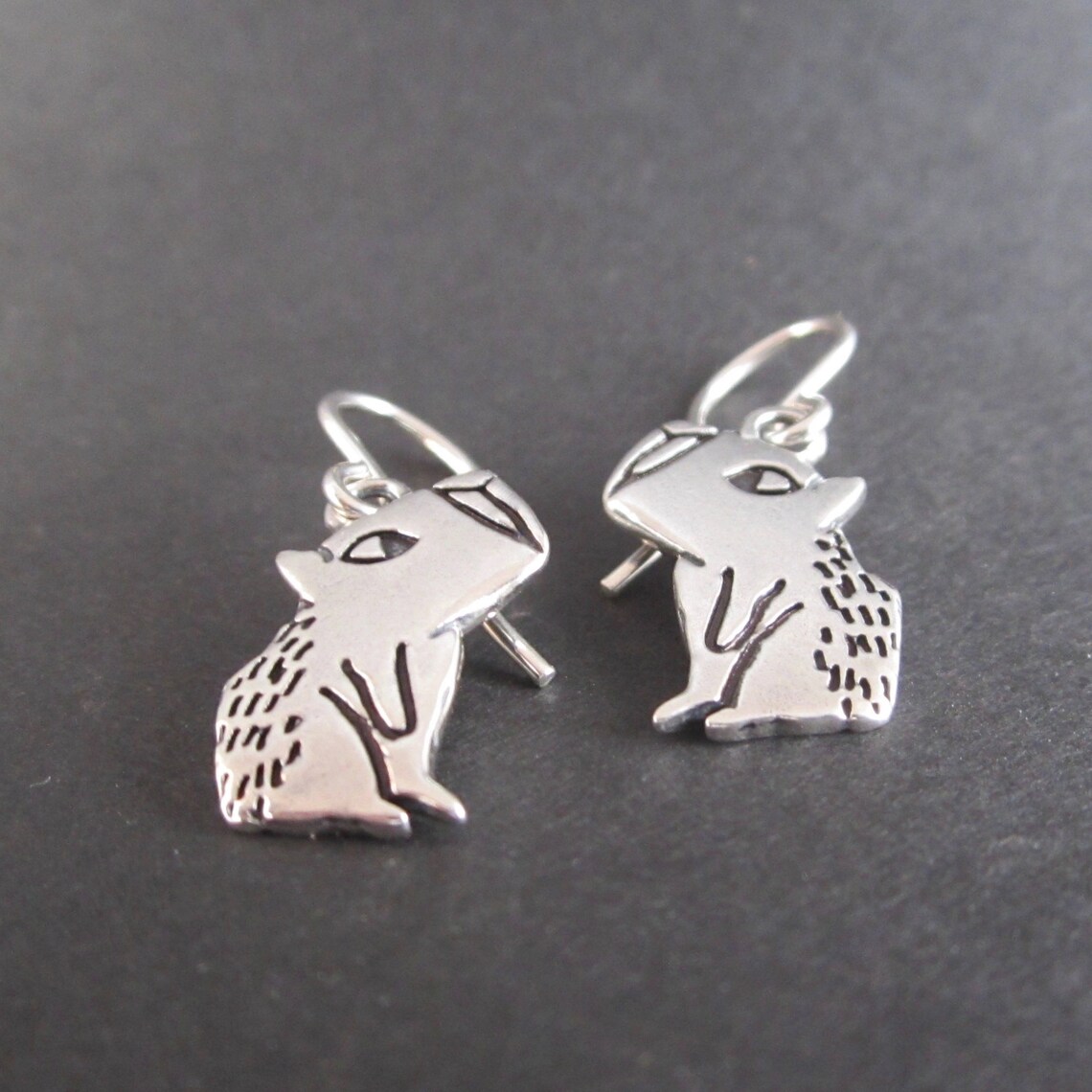 Little Capybara Earrings Sterling Silver Capybara Earrings - Etsy