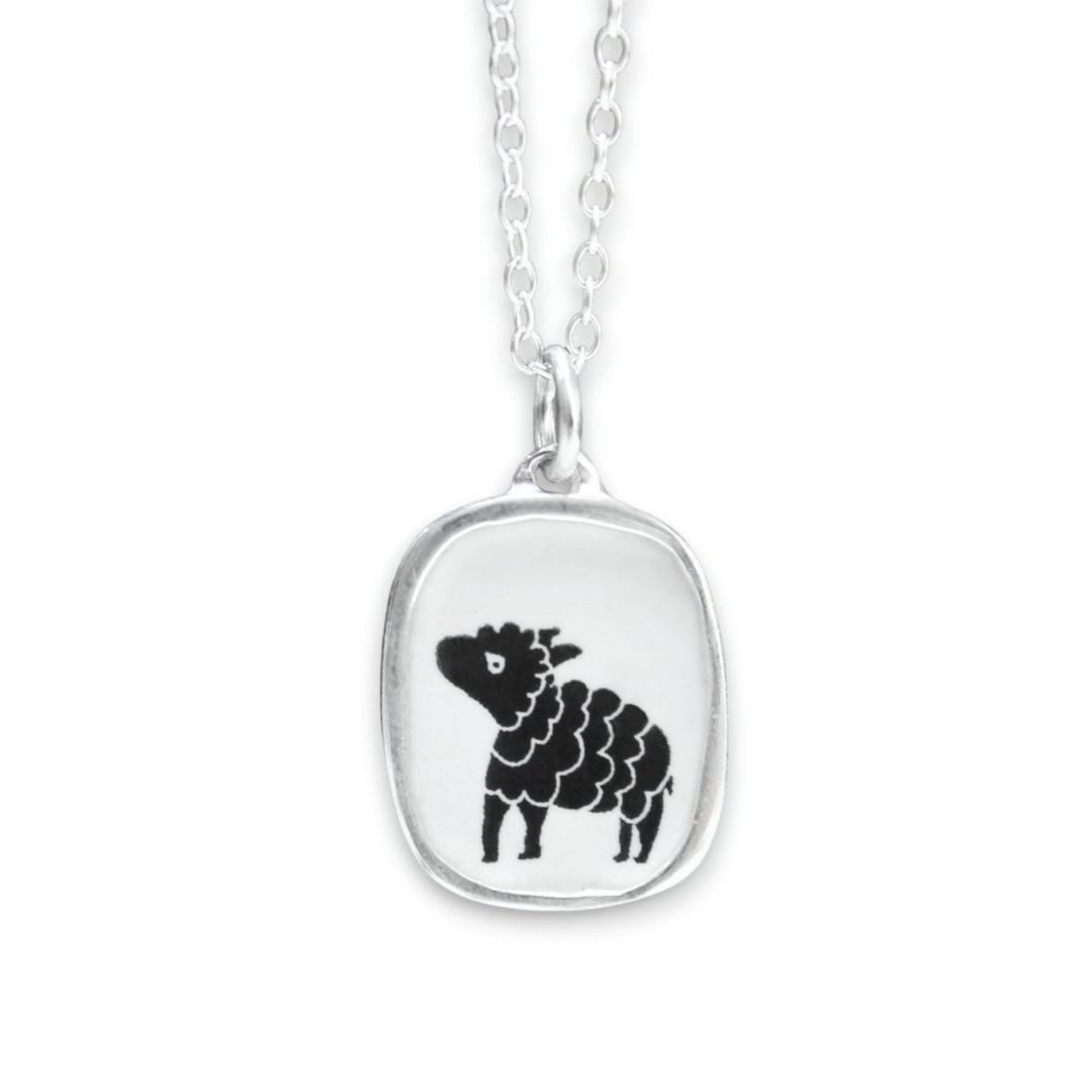 Black Sheep Necklace - Charm Pendant for Rebel Maverick or Outsider ...