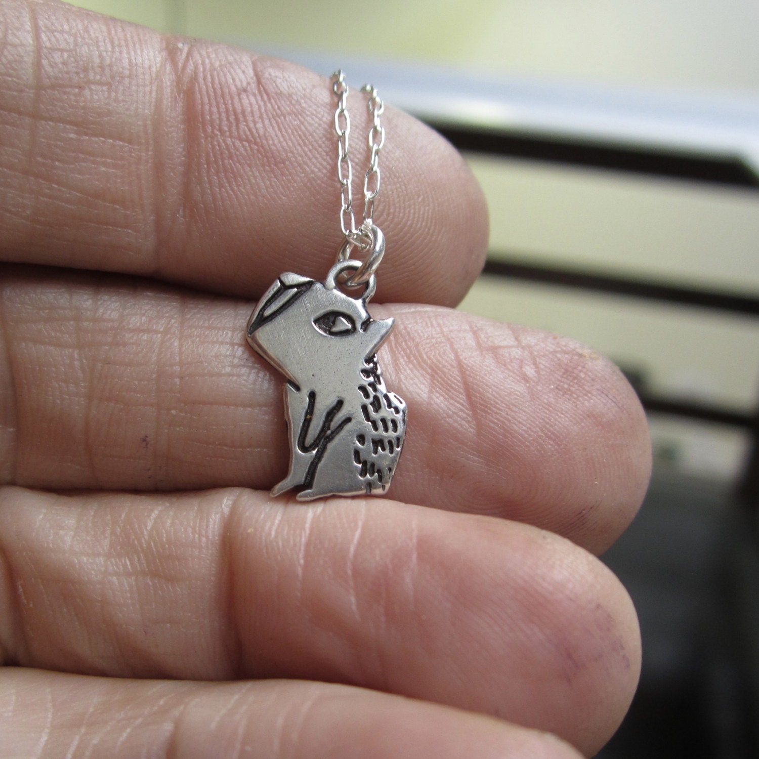 Sterling Silver Capybara Necklace Set Mother-Daughter | Etsy