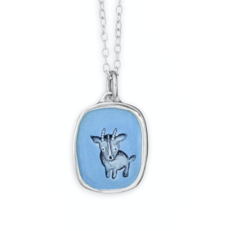 Goat Necklace - Etsy