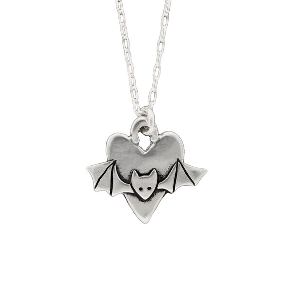 Bat Necklace - Etsy