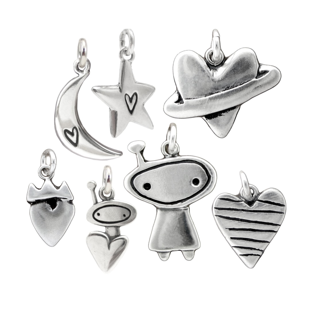 Celestial Charm - Sterling Space Charms - Extra Charm for Charm ...