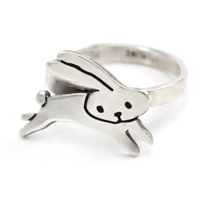 Rabbit Ring - Etsy