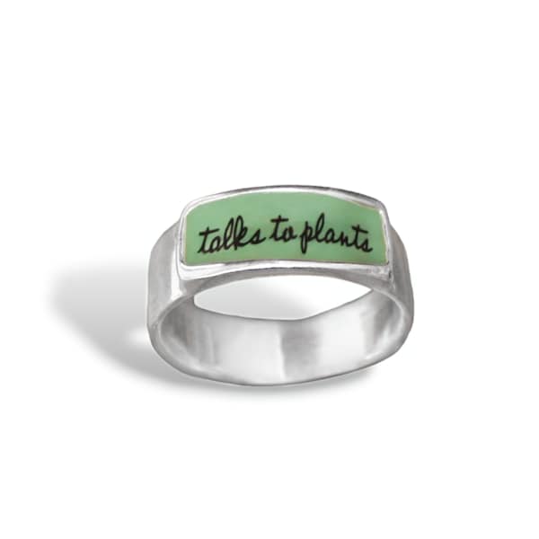 Plant Ring - Etsy