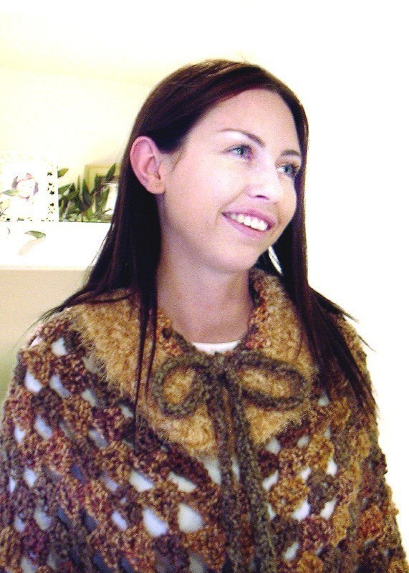 Eskimo Poncho Crochet PATTERN - Original Design - PDF Digital Download ...