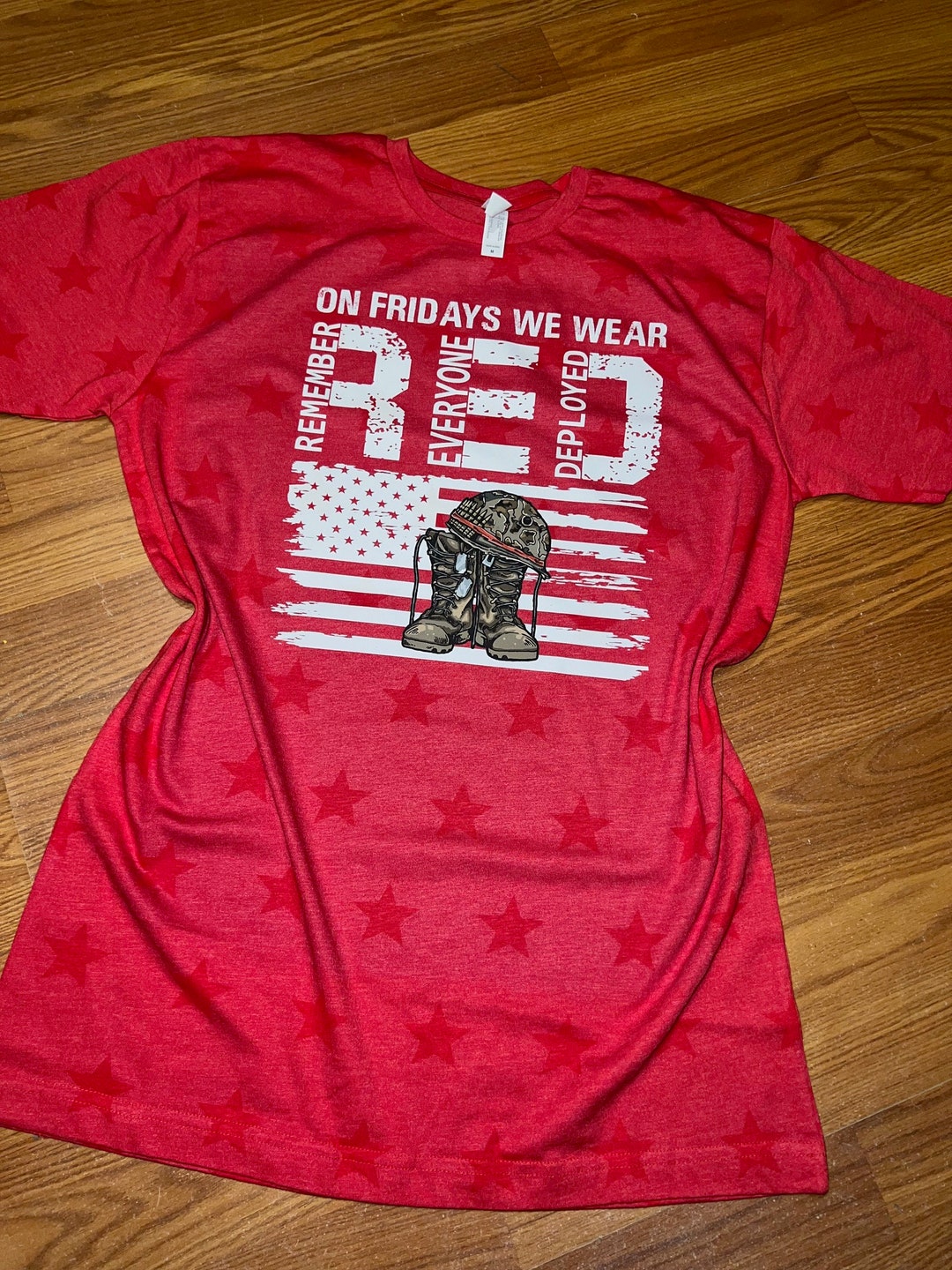 Remember Everyone Deployed on Fridays We Wear Red Military Support ...