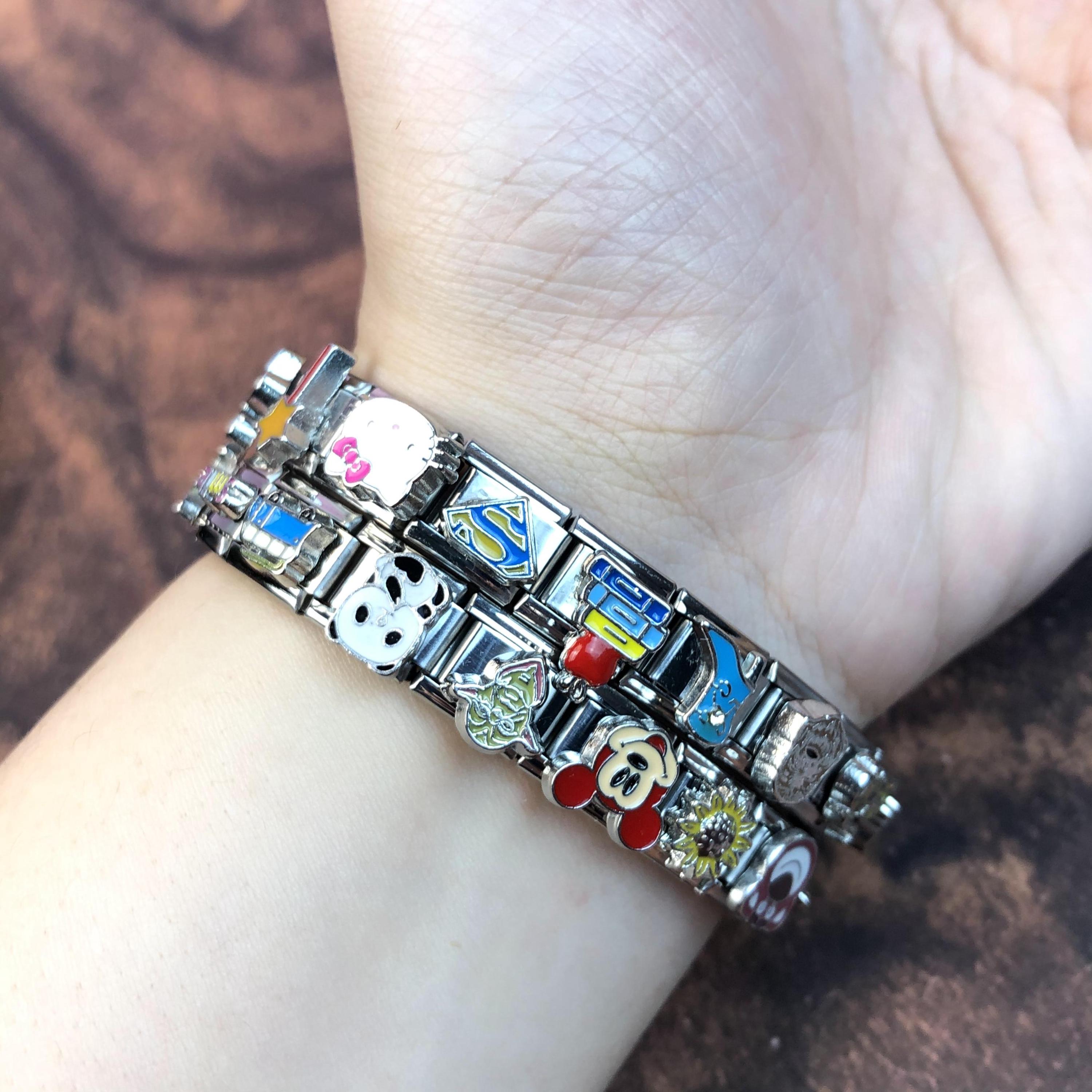 1000pcs Random Italian Charms, Random Italian Charm , Italy Bracelet ...