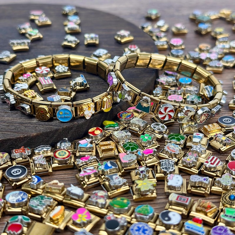 Random Bulk Gold Charm - Etsy