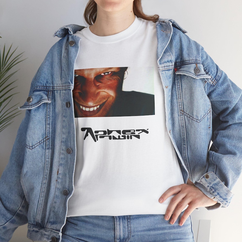 Aphex Twin Inspired Vintage Shirt Logo Band Shirt Punk Grunge Tee - Etsy