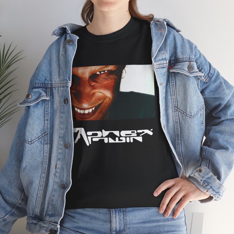 Aphex Twin Inspired Vintage Shirt Logo Band Shirt Punk Grunge Tee - Etsy