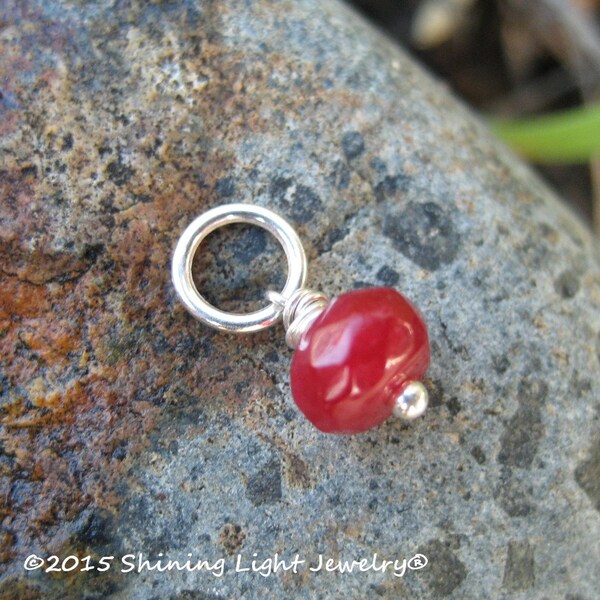 Real Ruby Necklace - Etsy