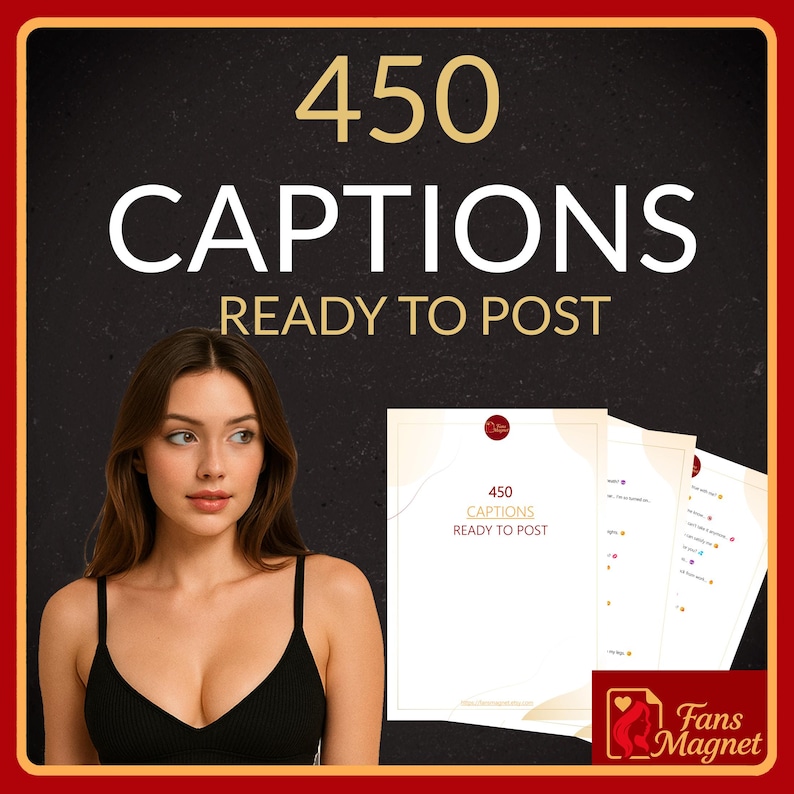 450 Onlyfans CAPTIONS, Ready to Post | Adult Industry Captions | Onlyfans Captions | Fansly ...