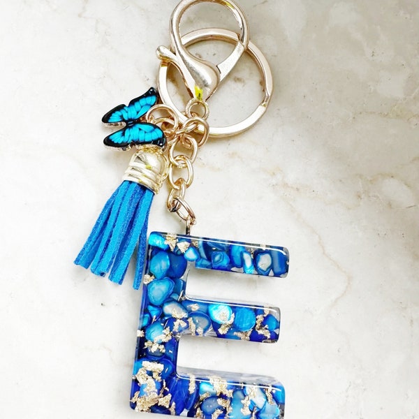 Alphabet Keychain - Etsy