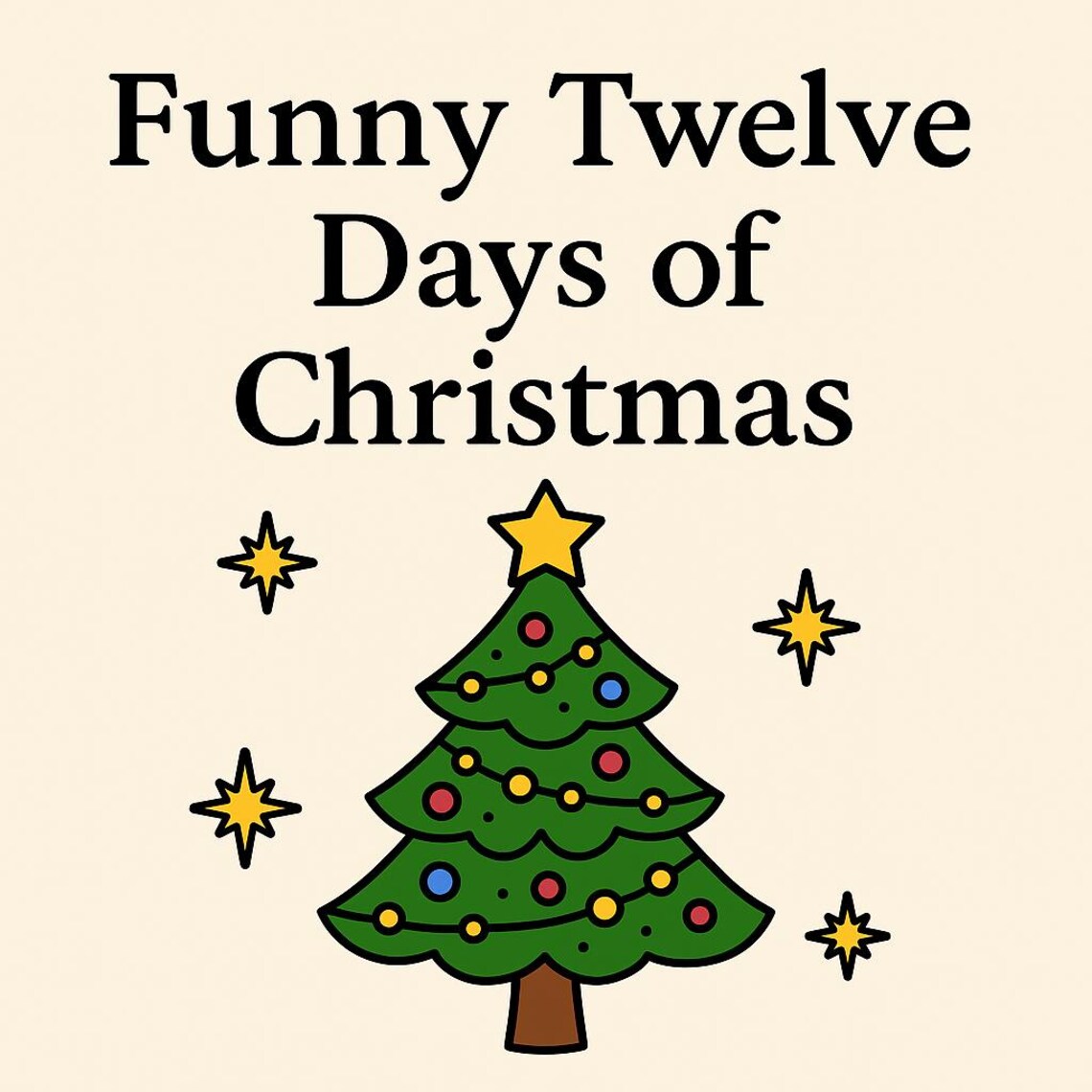 Funny 12 Days of Christmas - Etsy