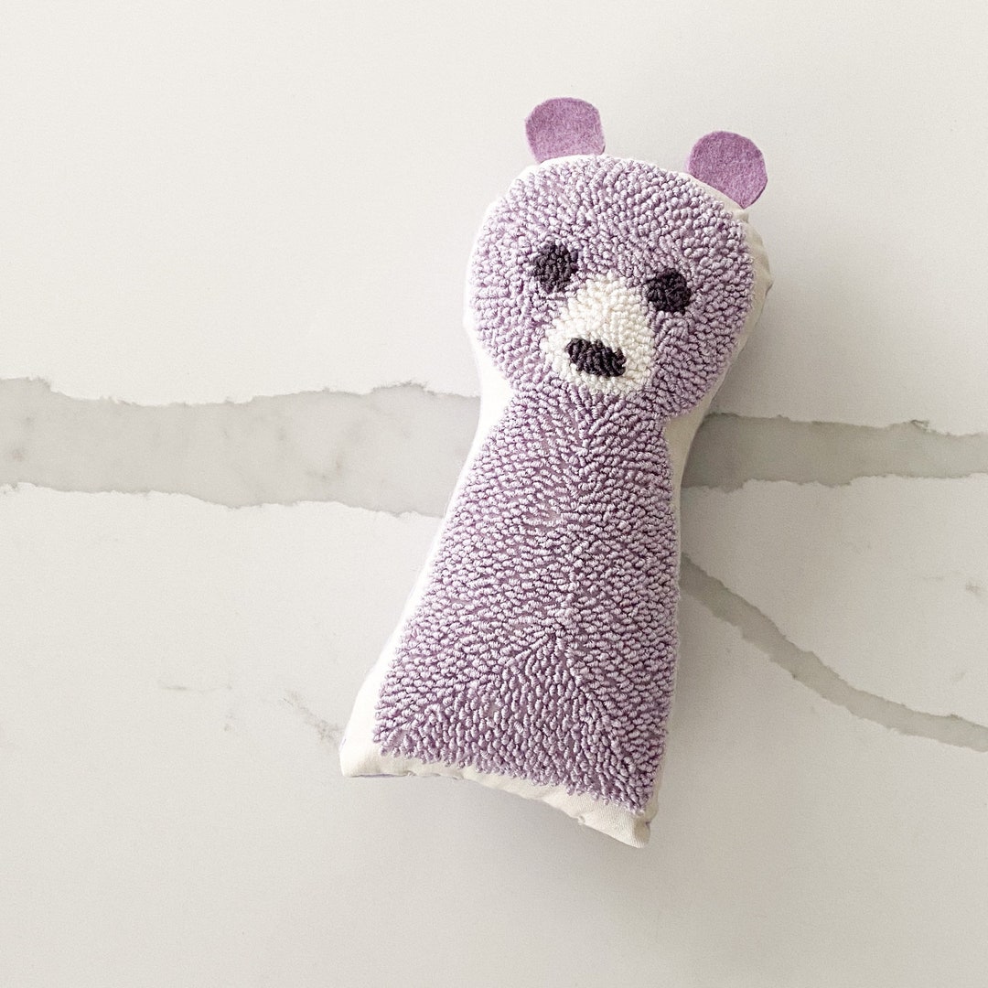 SALE Punch Needle Fawn Doll PETUNIAS by Kelly Stuffed Toy - Etsy