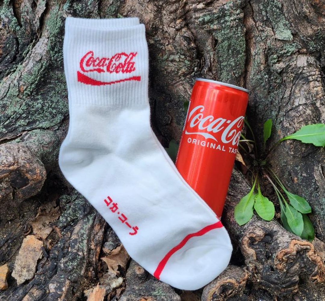 Cute Vintage Coca-cola Socks! - Etsy