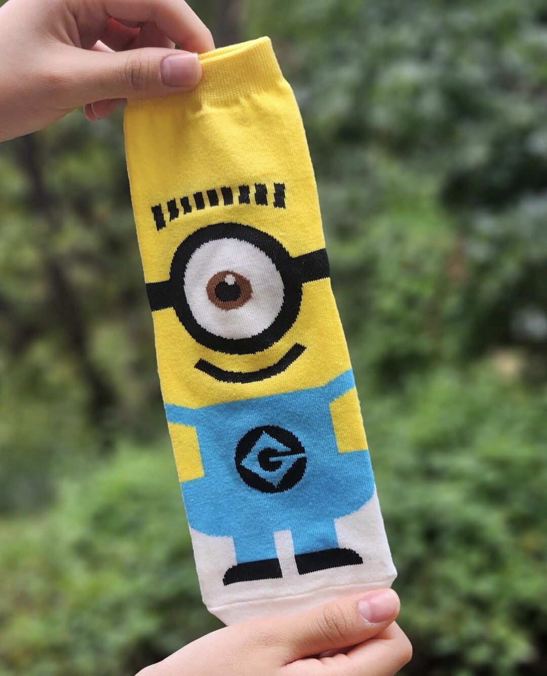 Cute Korean Minion Socks! Carl! - Etsy