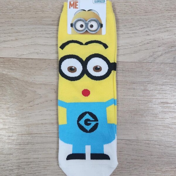 Minion Socks - Etsy