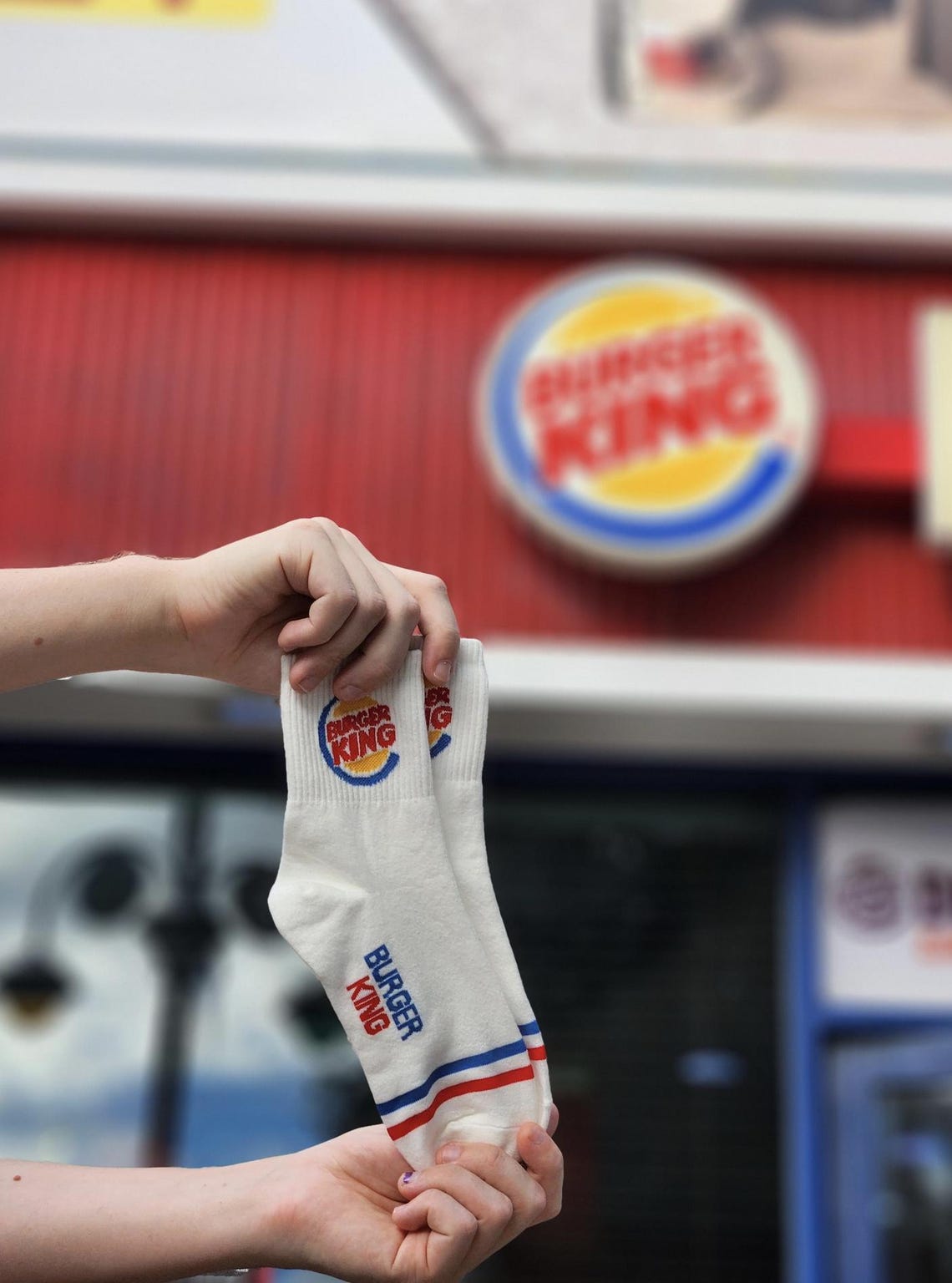 Cute Korean Burger King Socks! - Etsy