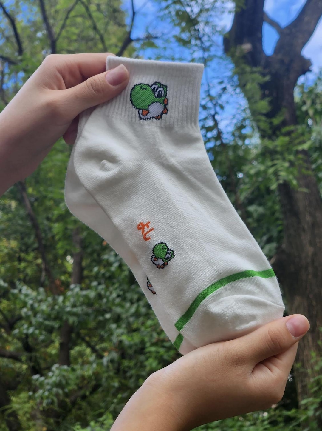 Cute Japanese Yoshi Socks! - Etsy