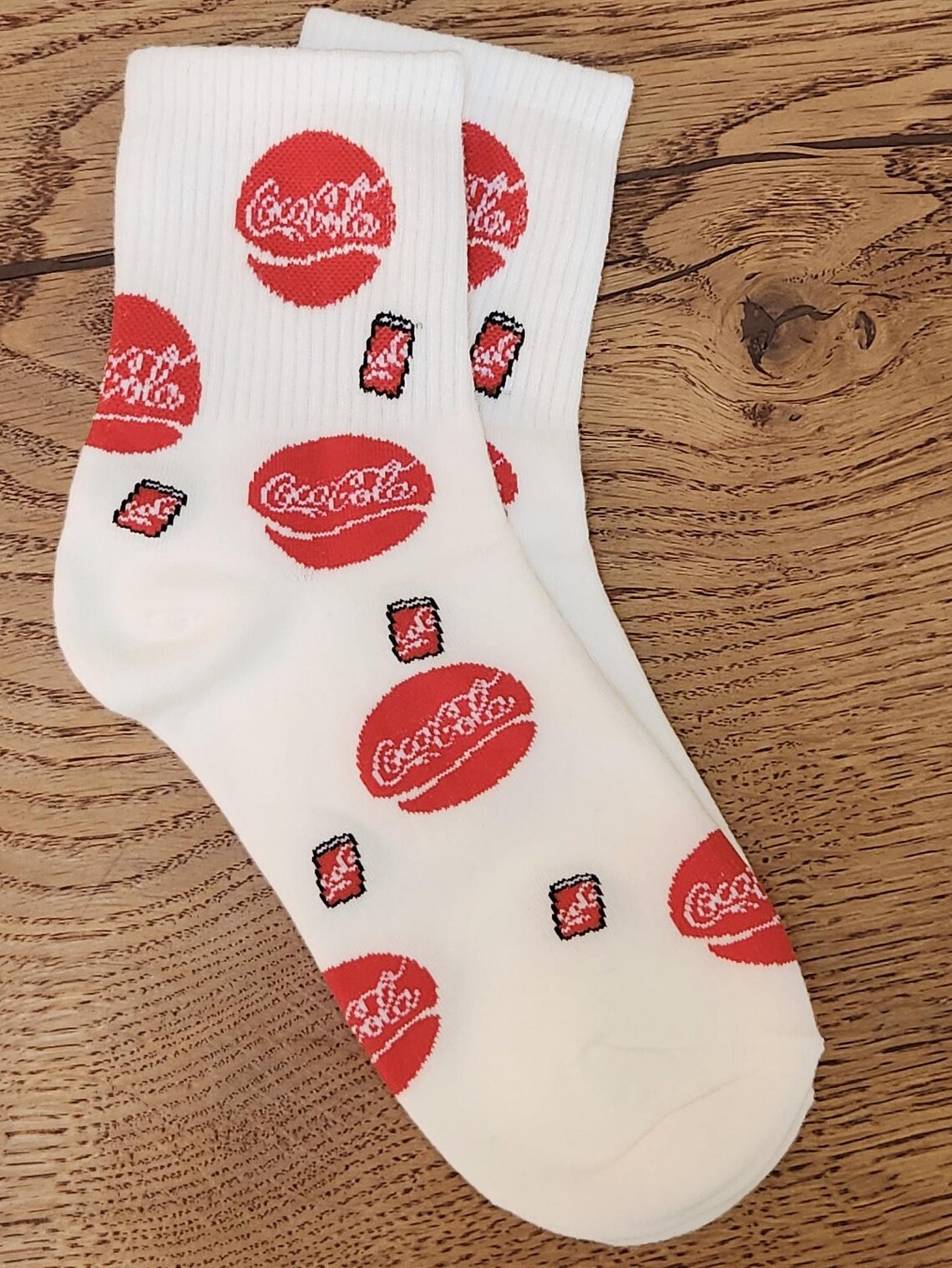 Cute Korean Coca Cola Socks! - Etsy