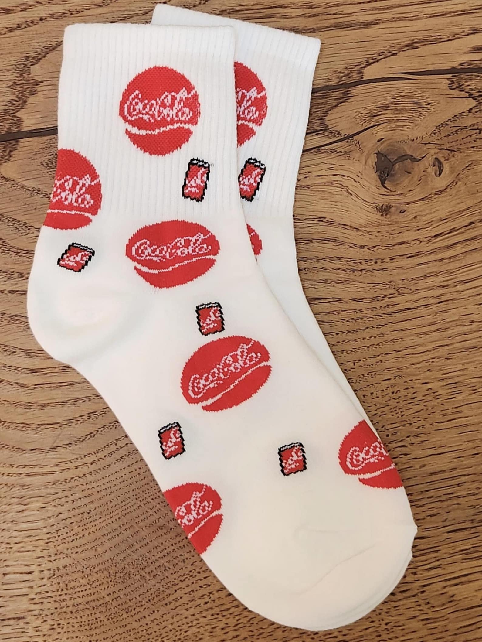 Cute Korean Coca Cola Socks! - Etsy