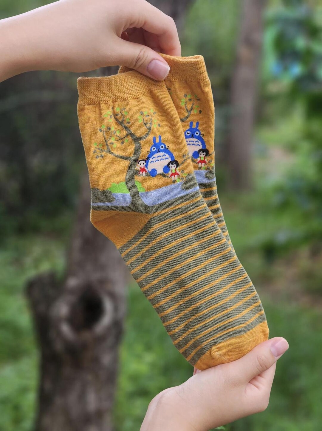 Cute Japanese My Neighbour Totoro Socks! Studio Ghibli - Miyazaki! - Etsy