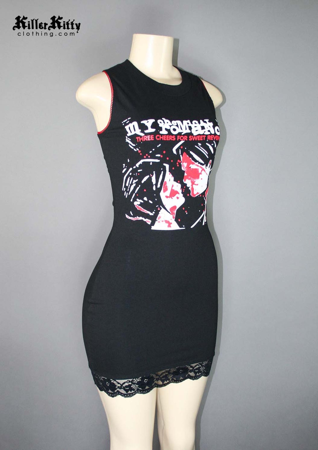 Altered My Chemical Romance Shirt Dress Three Cheers for Sweet Revenge ...