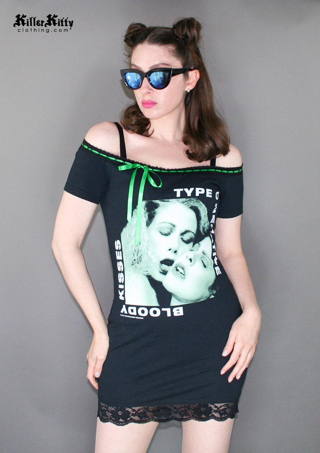 Altered Type O Negative Shirt Lace Dress Bloody Kisses Peter Steele ...