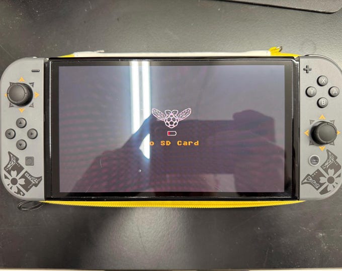 Oled Switch Console With RP2040 Mod Chip (picofly/hwfly) Installed - Etsy