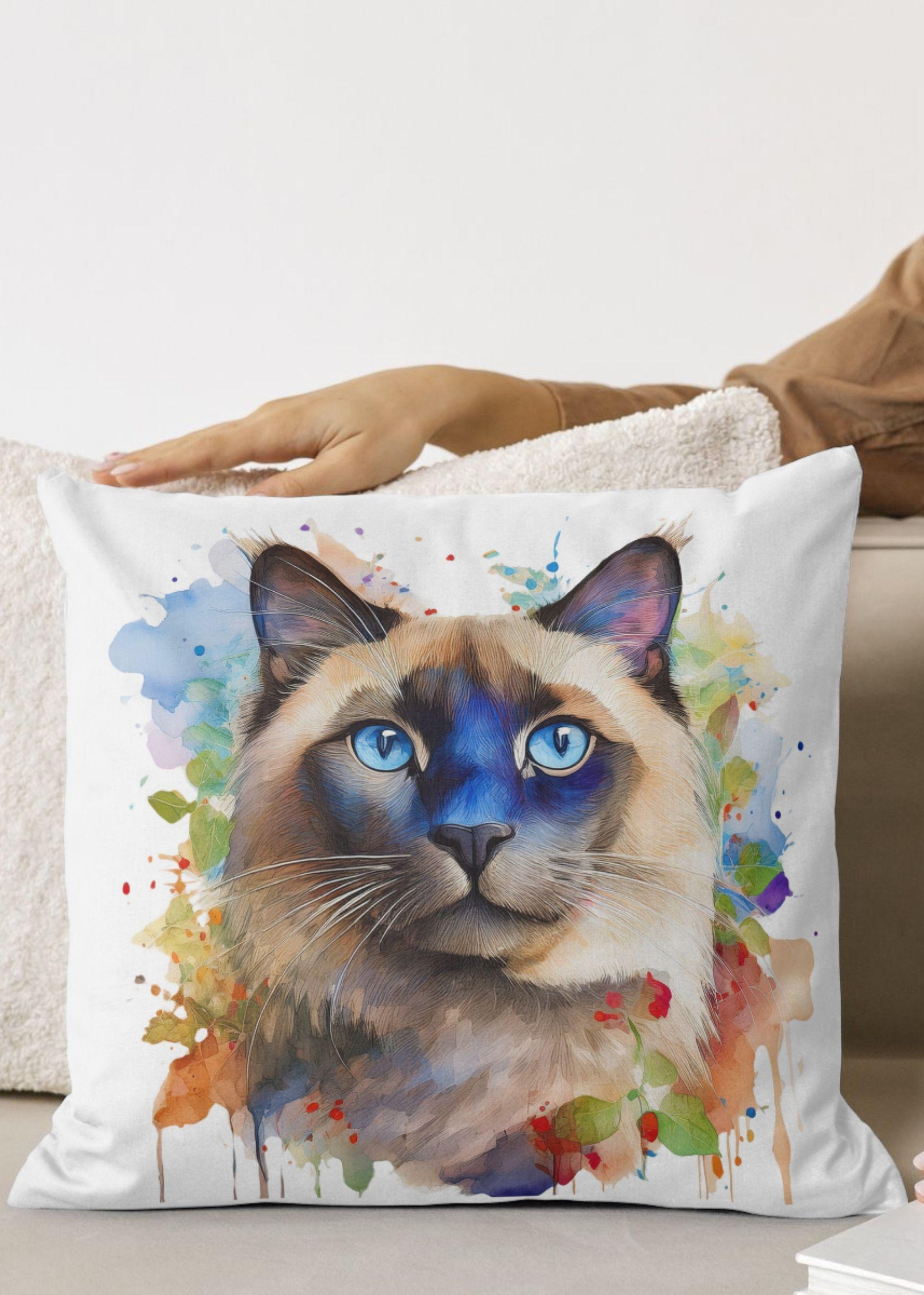 Lebanese Cat Clipart, Archivo JPG, Mascotas, Raza Libanés, Ojos Azules ...