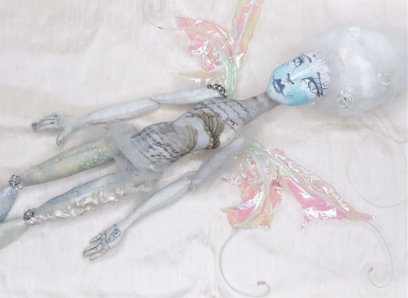 Cloud Pixie Cloth Art Doll Online Class: Mixed Media (PDF & Video) - Etsy