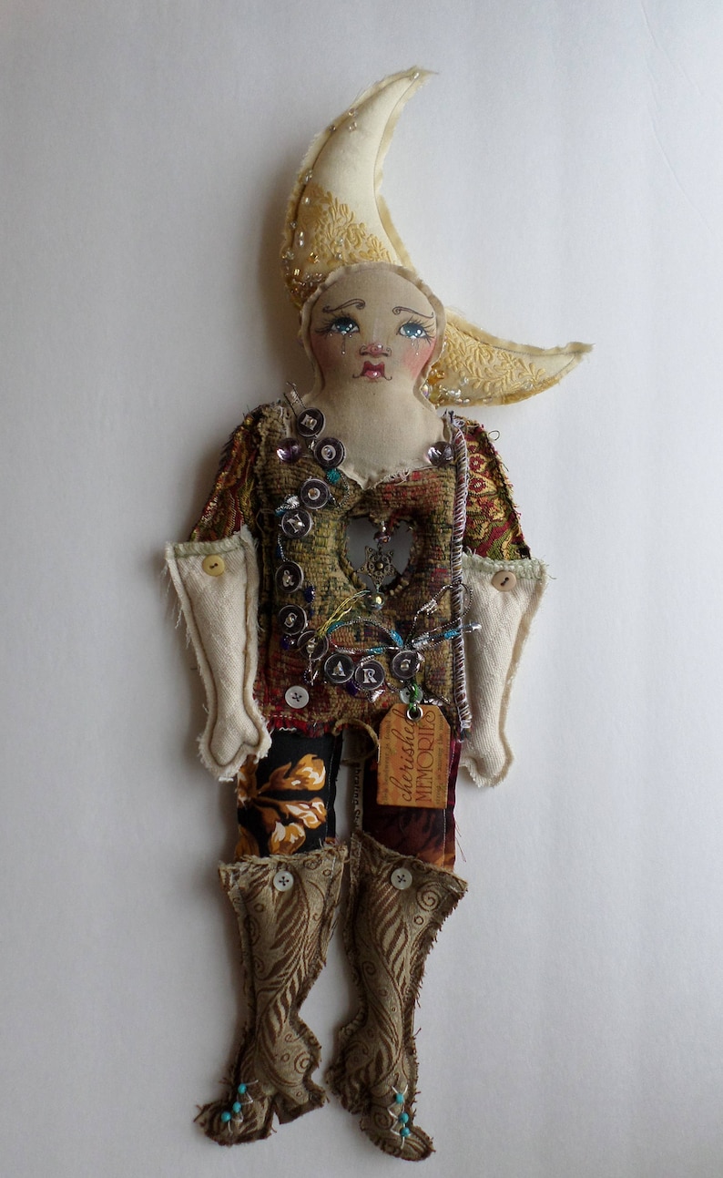 Sewing Pattern: Celestial Moon Goddess Art Doll (DIY PDF Download) - Etsy