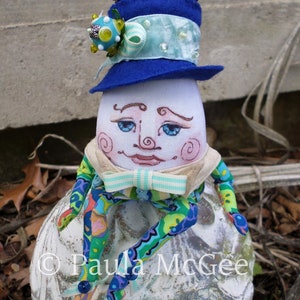 Humpty Dumpty DIY PDF Download Printable Sewing Pattern Cloth Doll ...