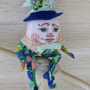 Humpty Dumpty DIY PDF Download Printable Sewing Pattern Cloth Doll ...