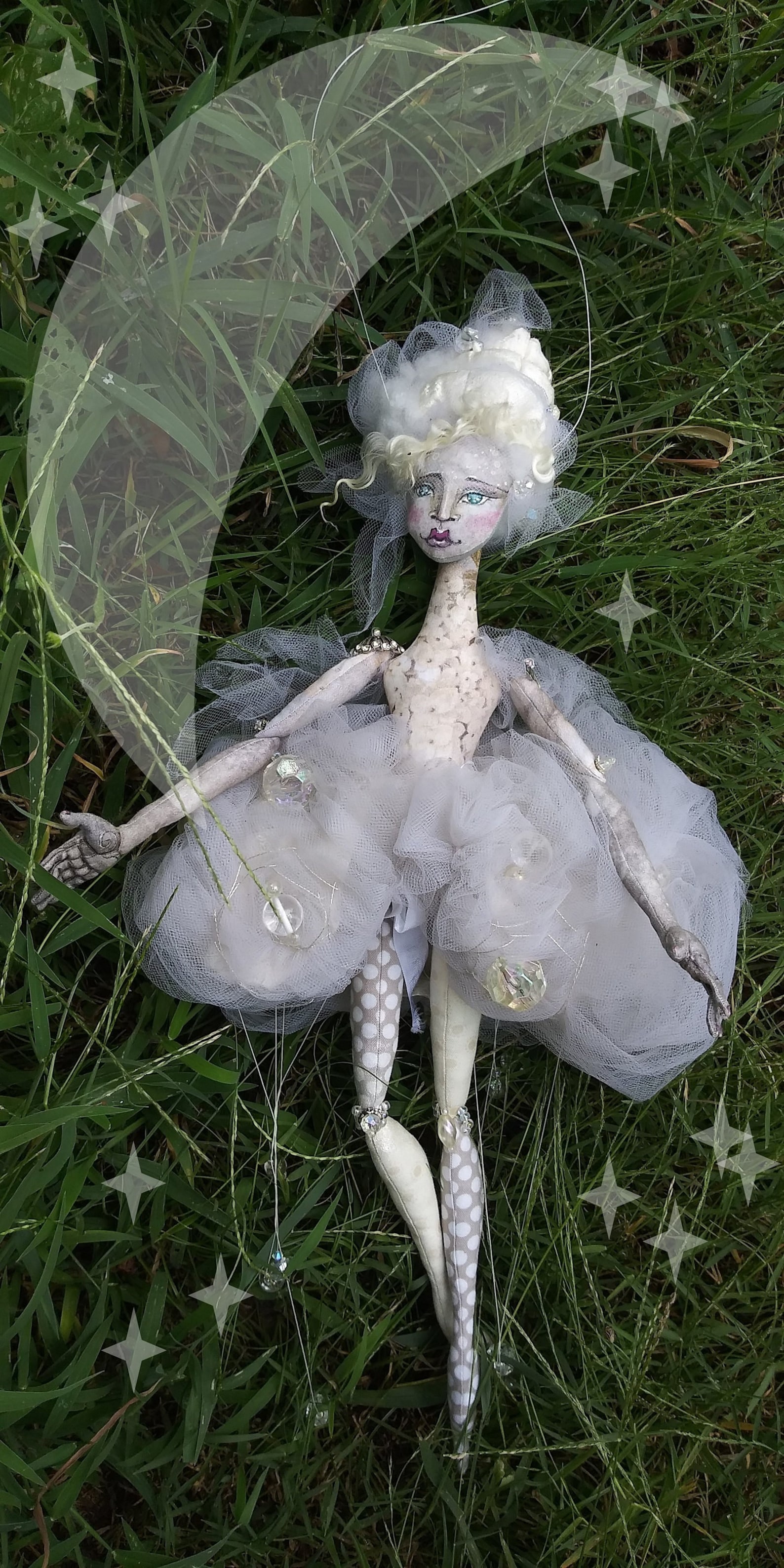 Cloud Pixie Cloth Art Doll Online Class: Mixed Media (PDF & Video) - Etsy