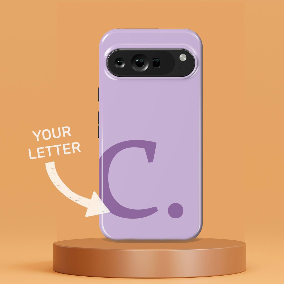 Personal Google Pixel Cover Letters Gift Fits Pixel 10 Pro, Google ...
