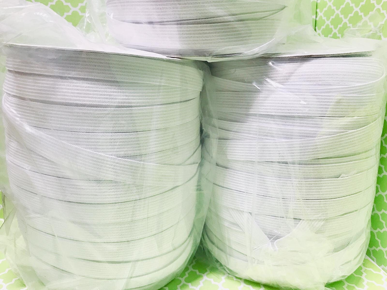 10 Yards 12mm 1/2 Inch White Elastic Flat Spandex Band Sewing - Etsy