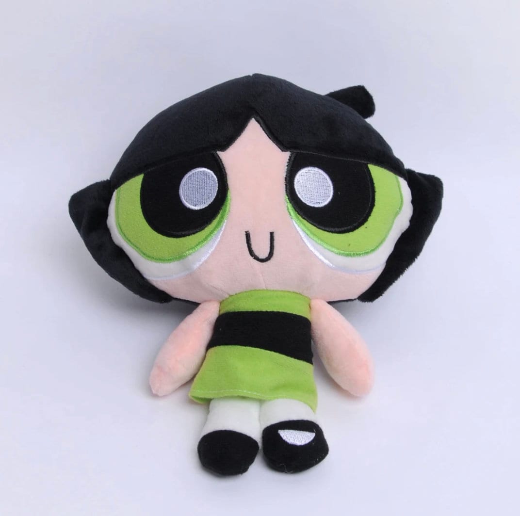 Powerpuff Girls Plushies Blossom Buttercup Bubbles Stuffed Toy Cute ...