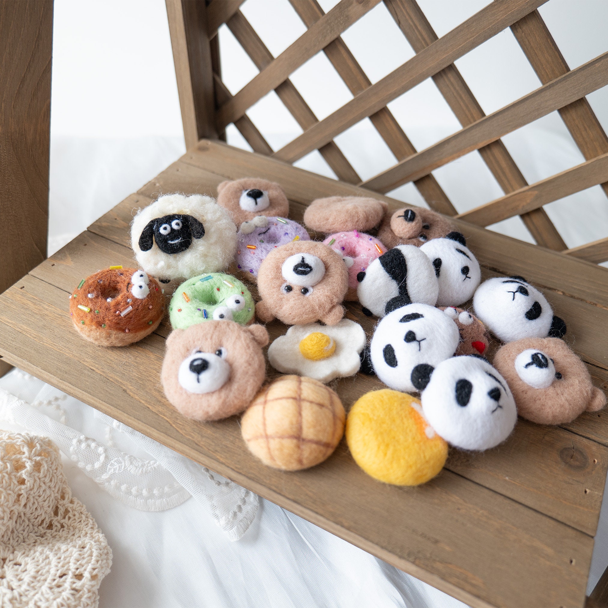 Cute Felt Animal Brooches - Ladybug & Bee - Etsy