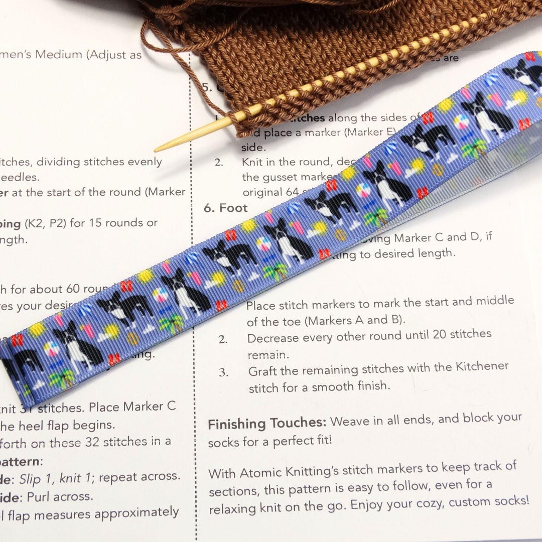 Magnetic Pattern Marker Tamer Guide - Boston Terrier Dogs - 22cm/a4 ...