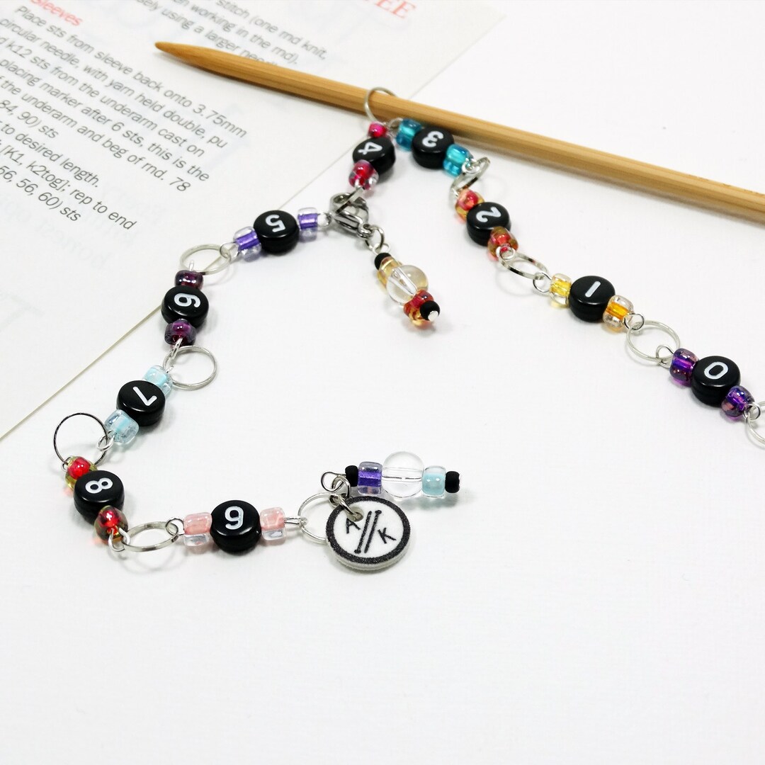 Every Flavour Numbered Chain Knitting Row Counter 99 SIZE - Etsy