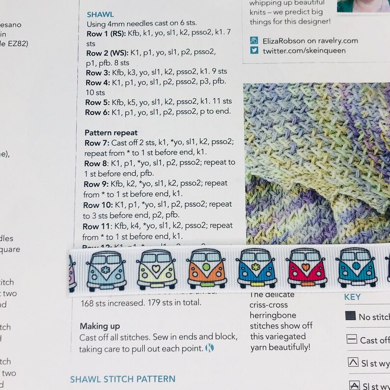 Magnetic Pattern Marker Tamer Guide Campervan/splitty 19.5cm/a4/letter ...