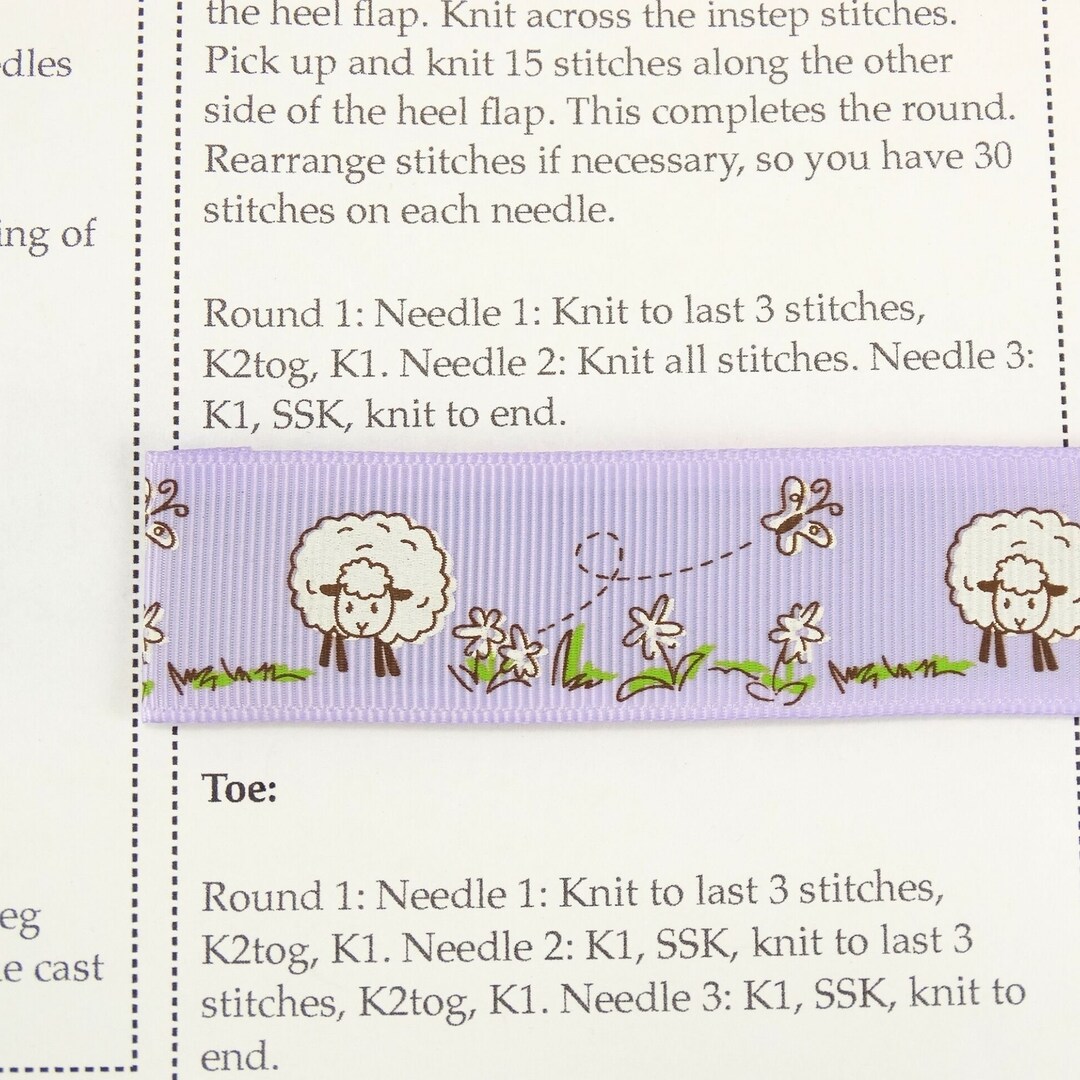 Magnetic Pattern Marker Tamer Guide - Sheep in Lilac - 19.5cm/a4/letter ...