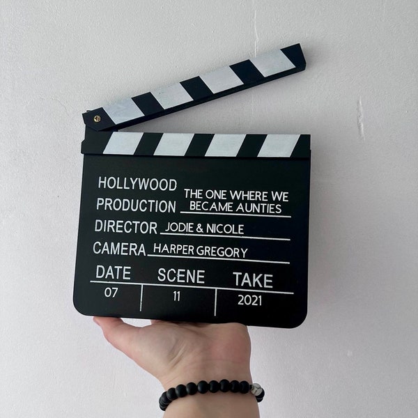 Movie Clapper - Etsy UK