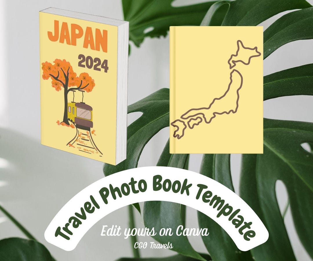 Japan Photo Book Template! - Etsy Australia